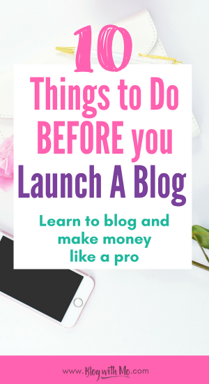 10 Blog Launch Tips Every New Blogger Needs + Free Blog Planner