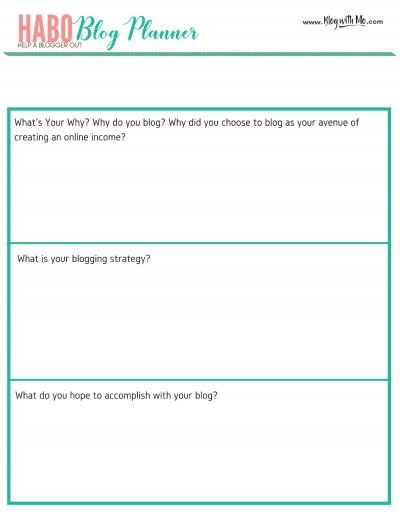 Blog Planner: How to Use This Free Printable Planner to Grow Your Blog