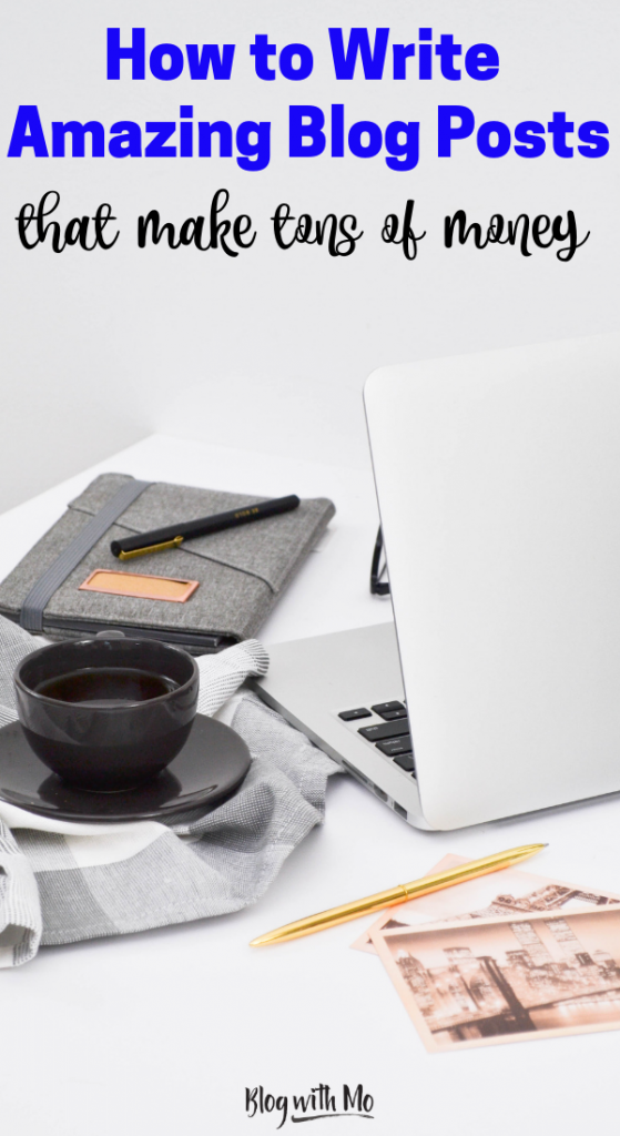 Profitable Blog Writing Format: How to Write a Blog Post that Makes Money